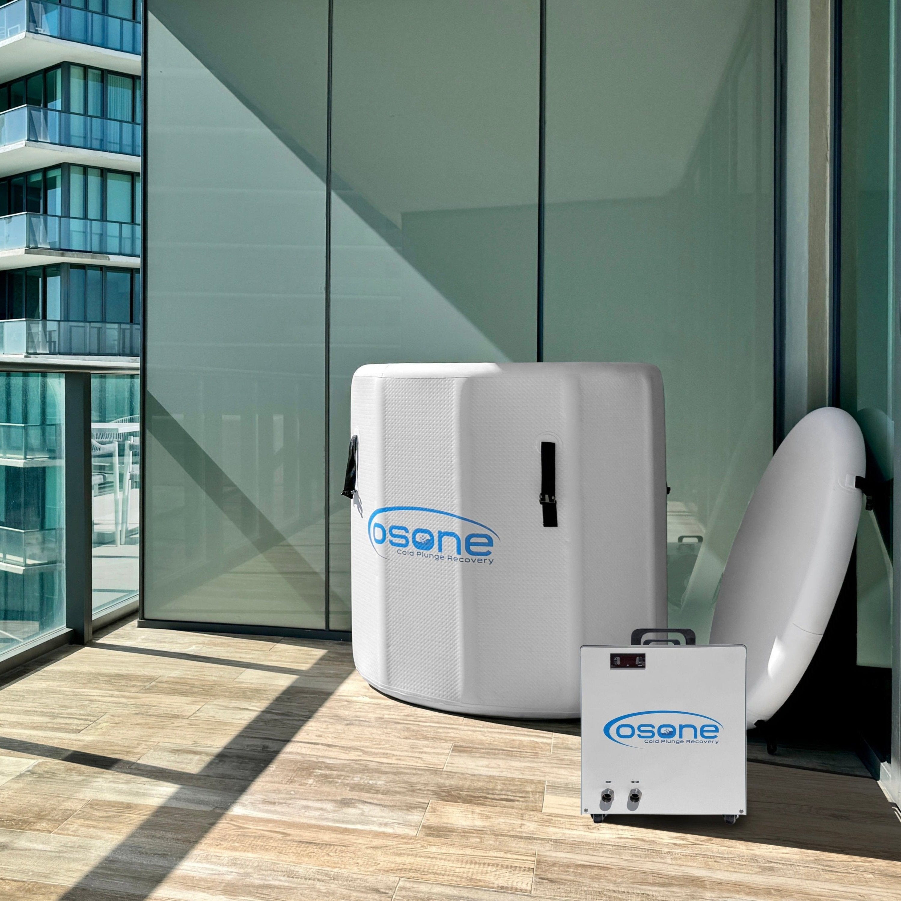 HydroBarrel Cold Plunge & Chiller (1 HP + UV) | 41" Deep Vertical ...